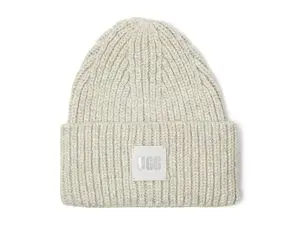 UGG Ribbed Beanie - Light Grey
