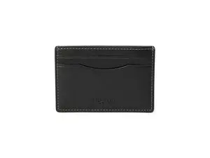 COACH Money Clip Card Case Wallet Handbags - Black