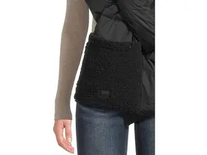 UGG Aw Fluff Packable Scarf Scarves - Black