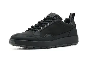 Greats Ravine Lace-up Suede And Mesh Sneakers - Black