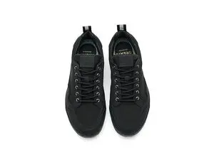 Greats Ravine Lace-up Suede And Mesh Sneakers - Black