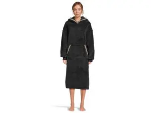 UGG Oversized Plush Fleece Hoodie - Black