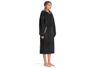 UGG Oversized Plush Fleece Hoodie - Black