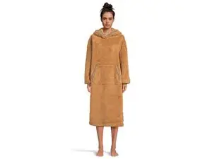 UGG Oversized Plush Fleece Hoodie - Chestnut