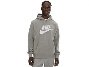 Nike Club Fleece Pullover Hoodie - Gray