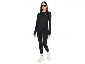 Nike Swift Dri-fit Ultraviolet Long Sleeve Crew Neck Running Top