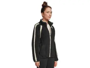 UGG Nikia Crochet Uggfluff Jacket - Black