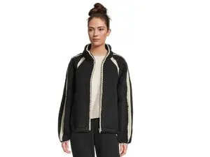 UGG Nikia Crochet Uggfluff Jacket - Black