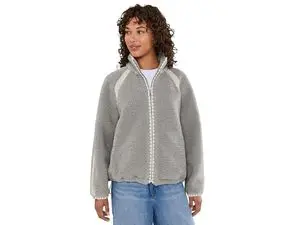 UGG Nikia Crochet Uggfluff Jacket - Cobble