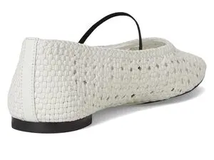 Vince Vivian Weave Leather Ballet Flats