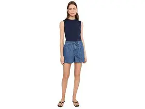 Madewell Ribbed Crewneck Tank - Navy