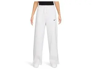 Nike Phoenix Fleece High-waisted Wide-leg Pants - Gray