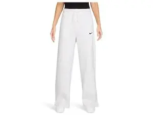 Nike Phoenix Fleece High-waisted Wide-leg Pants - Gray