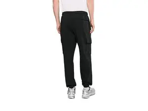 Nike Club Fleece Cargo Pants Workout Dark Grey Heather/light Smoke Grey/white - Black