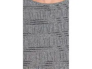 Madewell Sachi Smocked Tank Striped - Black
