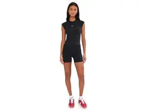 Nike High-waisted 5" Biker Shorts - Black