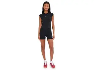 Nike High-waisted 5" Biker Shorts - Black