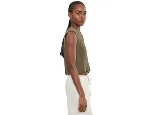 Madewell Kim Wavy Stitch Button Shell Vest