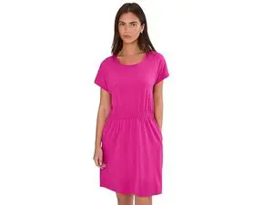 Columbia Short Sleeve Dress - Pink