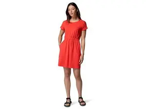 Columbia Short Sleeve Dress - Red