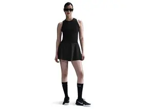 Nike Court Advantage Dri-fit Short Tennis Skirt - Black/black
