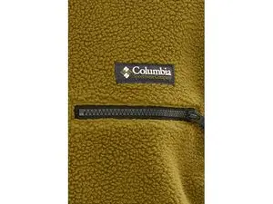Columbia Cropped 1/2 Snap Fleece - Green