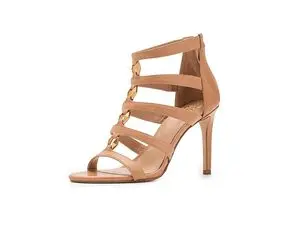 Vince Camuto Azelie Caged Stiletto Sandals - Brown