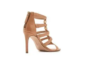 Vince Camuto Azelie Caged Stiletto Sandals - Brown
