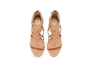 Vince Camuto Azelie Caged Stiletto Sandals - Brown
