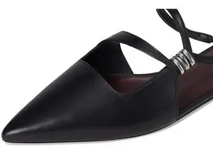 Vince Gilia Mule Shoes Flat Slip-on With Embellishment