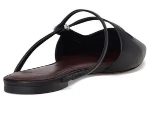 Vince Gilia Mule Shoes Flat Slip-on With Embellishment