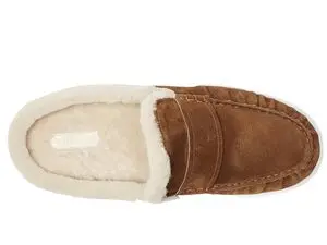 Vince Berkley Shearling Mule Clogs - Tan
