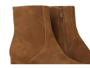 Vince Kellan Zip Short Boots - Tan