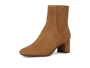 Vince Kellan Zip Short Boots - Tan