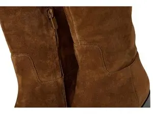 Vince Andes Suede Zip Tall Boots - Tan