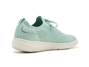 Fitflop Super-q Crystal-trim Knit Slip-on Laced Sneakers - Blue