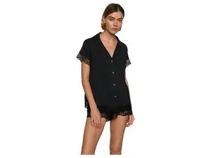 Eberjey Malou Short Pj Pajama - Black