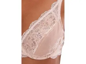 Wacoal Modern Affair Plunge Underwear Bra Bra Rose Dust Angel Wing - Pink