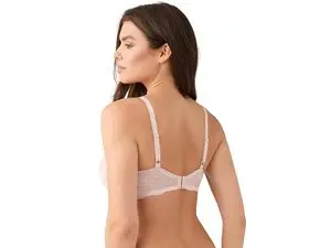 Wacoal Modern Affair Plunge Underwear Bra Bra Rose Dust Angel Wing - Pink