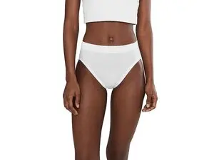Wacoal B Smooth Natural High Cut Panty Underwear Underwear - White
