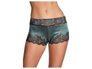Wacoal Modern Affair Boyshort Panty Underwear Underwear - Silver Pine/black