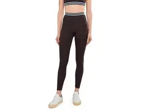 Splits59 Bailey High-waist Active Rib 7/8 Leggings - Brown