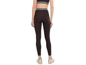 Splits59 Bailey High-waist Active Rib 7/8 Leggings - Brown