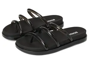 Schutz Polly Sporty Wedge Shoes - Black