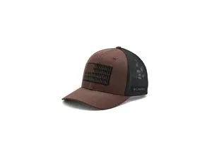 Columbia Tree Flag Mesh Ball Cap - Brown