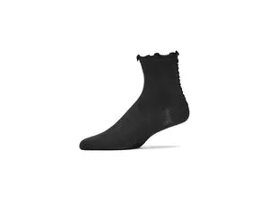 UGG Karsyn Lettuce Edge Quarter Ii Socks - Black
