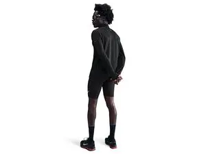 Nike Thermo-fit Repel Winterized Stride Half-zip Workout Top - Black