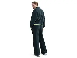 Nike Club Fleece Cozy Mid-rise Wide Pants - Black
