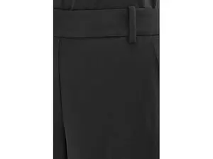 Vince Mid-rise Tapered Pull-on Pants - Black