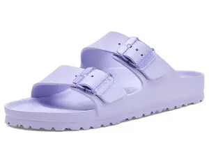 Lavender Crocs With Fur